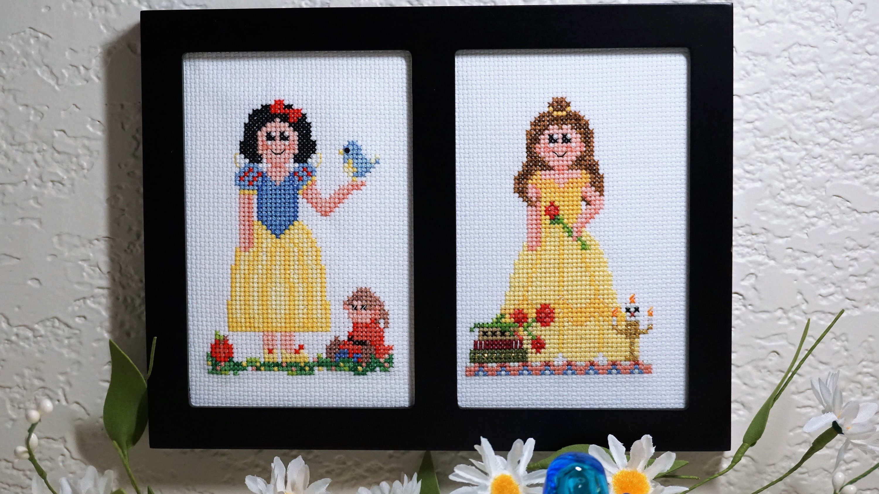 Princess Belle Cross Stitch Pattern - Etsy