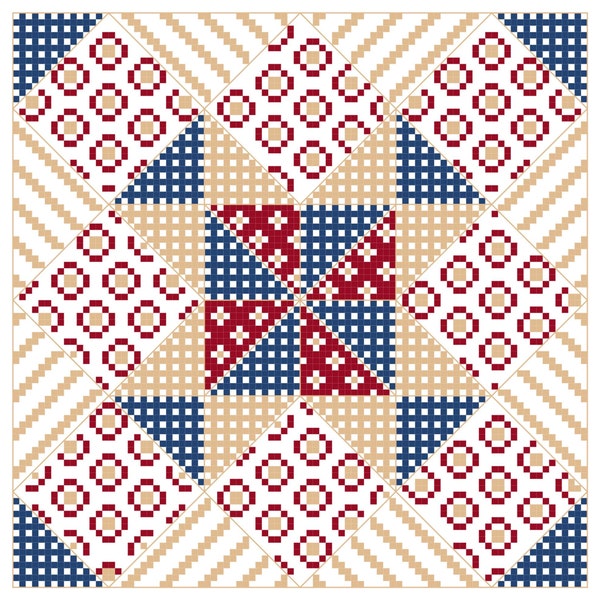 Maine Quilt Pattern - Etsy