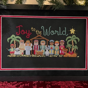 Joy to the World Cross Stitch Pattern - Etsy