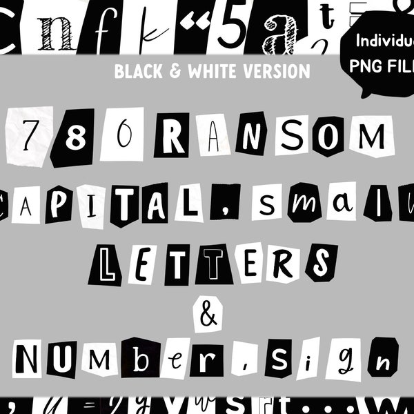 Magazine Letters - Etsy