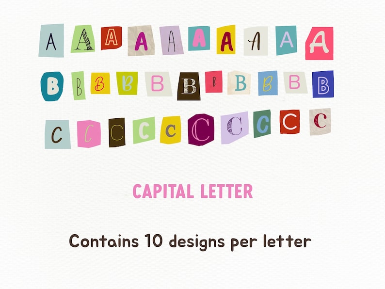 780 PNG Number & Letter,magazine Letters Clip Art,ransom Letters,burn ...