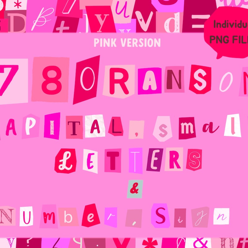 Scrapbook Letters - Etsy