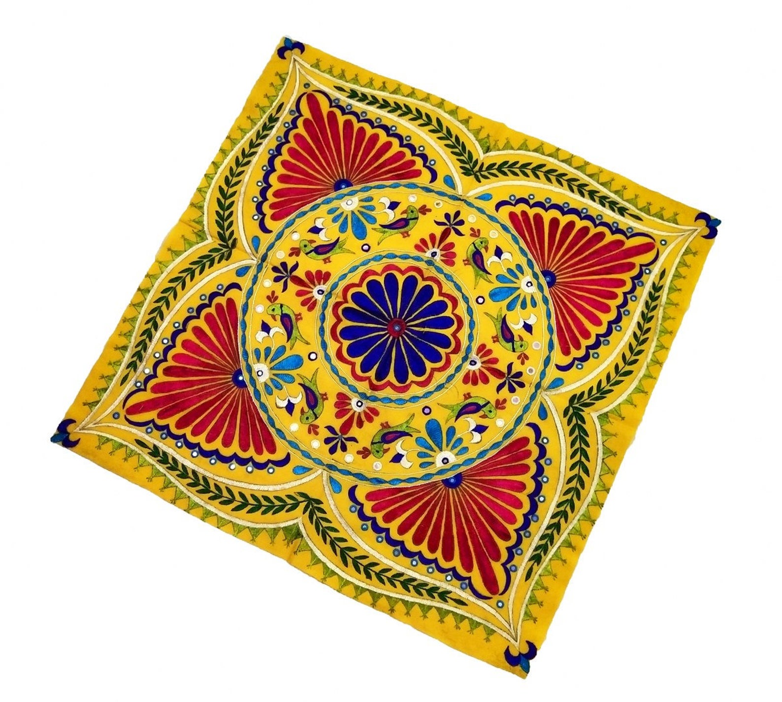 Vintage Indian Tapestry Wall Hanging Ethnic Handmade - Etsy