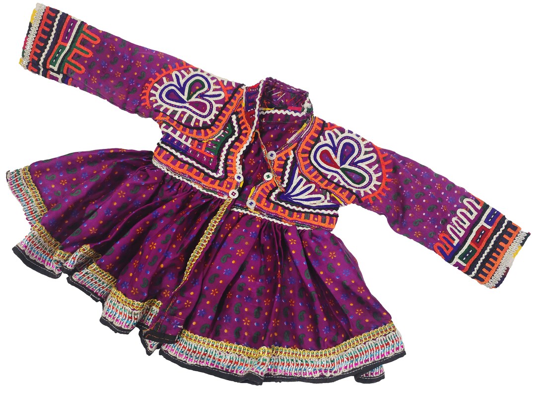 Kids Rabari Embroidery Keriya Jacket Kutch Hand Embroidered Top Boho ...
