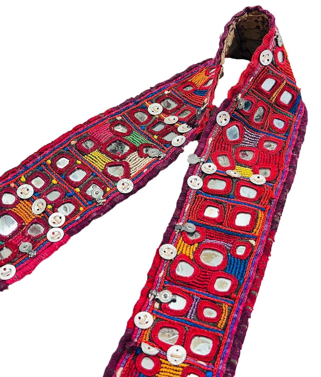 Lambani Gala Belt Gypsy Textile Waist Belt Banjara Belly Dance Belt ...