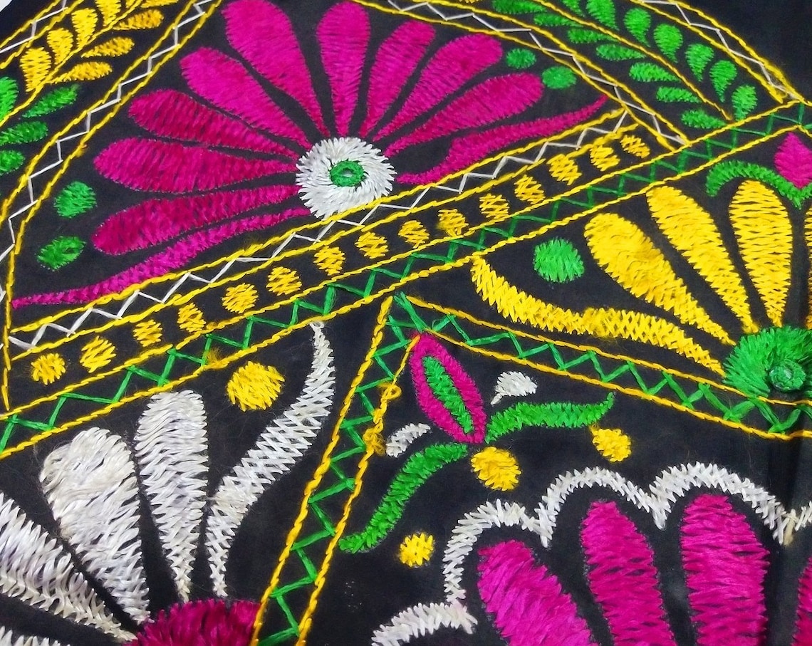 Vintage Indian Tapestry Wall Hanging Ethnic Handmade - Etsy