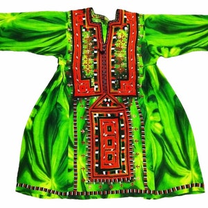 Antique Vintage Baluchi Gypsy Afghani Banjara Dress Tribal Hand ...