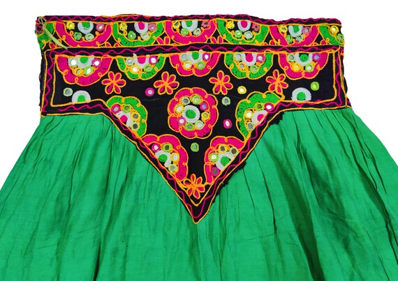 Antique Gujarat Banjara Skirt & Choli Style Vintage H… - Gem