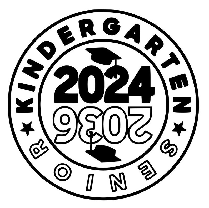 Kindergarten/senior 2024/2036 - Etsy
