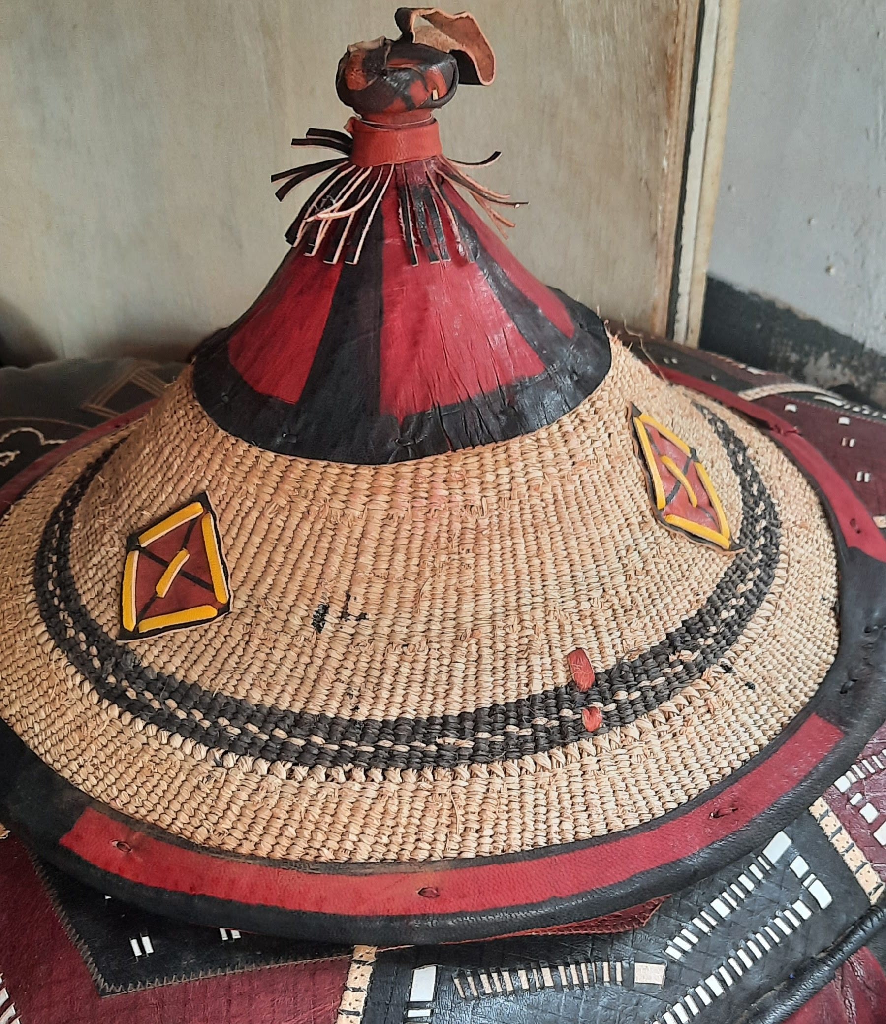 Cowboy, Fulani, Summer Hat, Traditional African Native Hat From Ghana ...