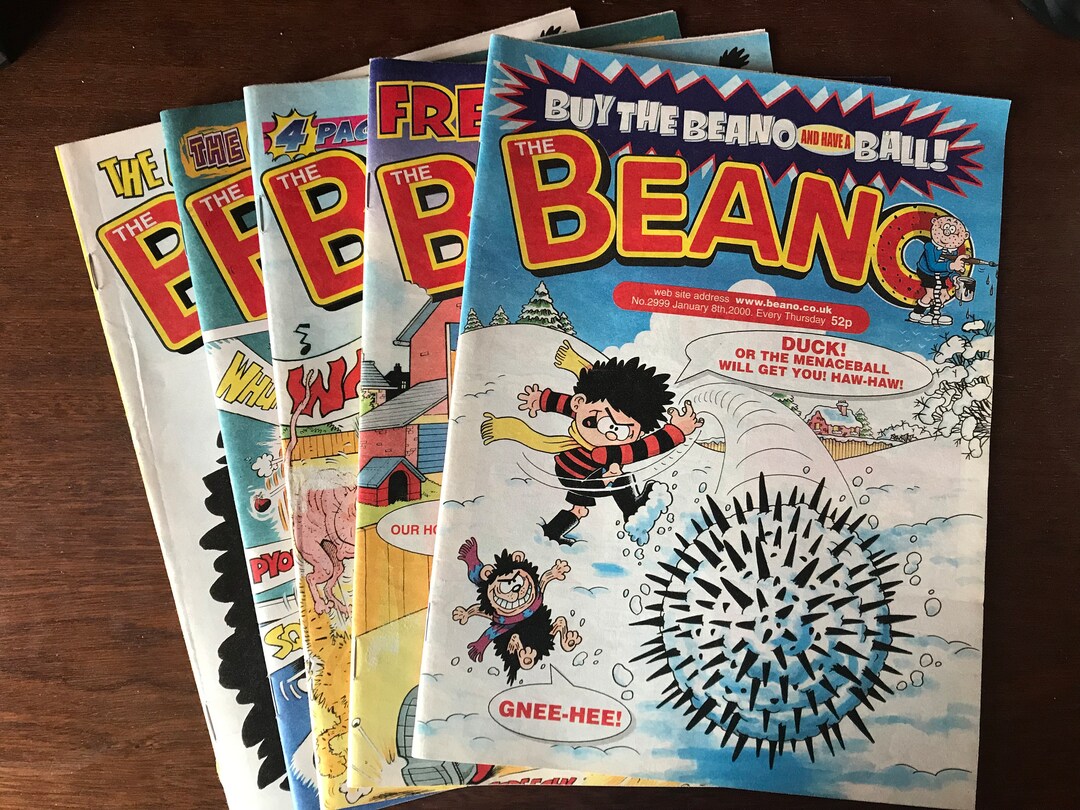 Beano Comics Vintage Beano Comics 2000 Beano Comics Job Lot - Etsy UK