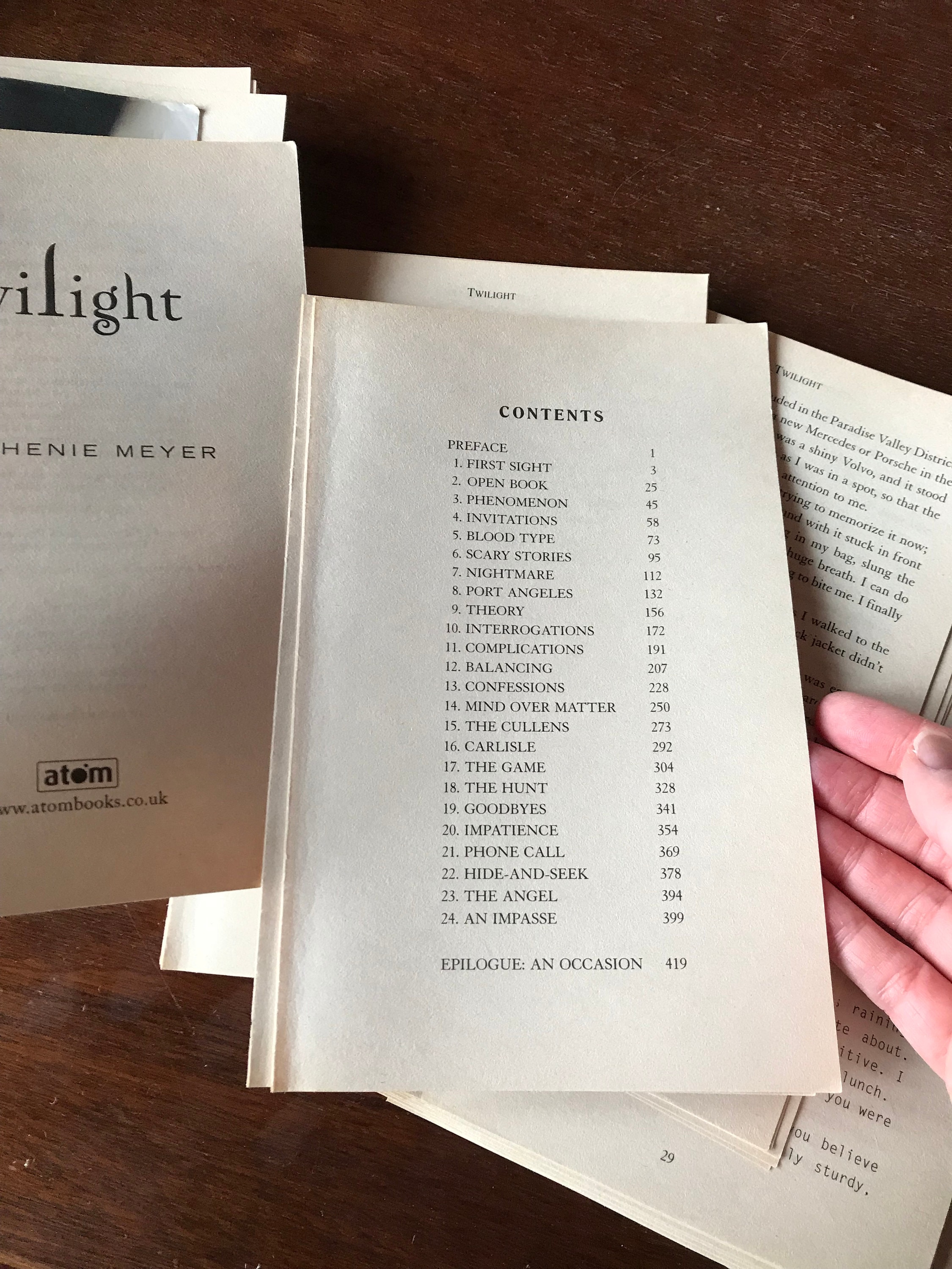 Twilight 7 Restaurant Menu