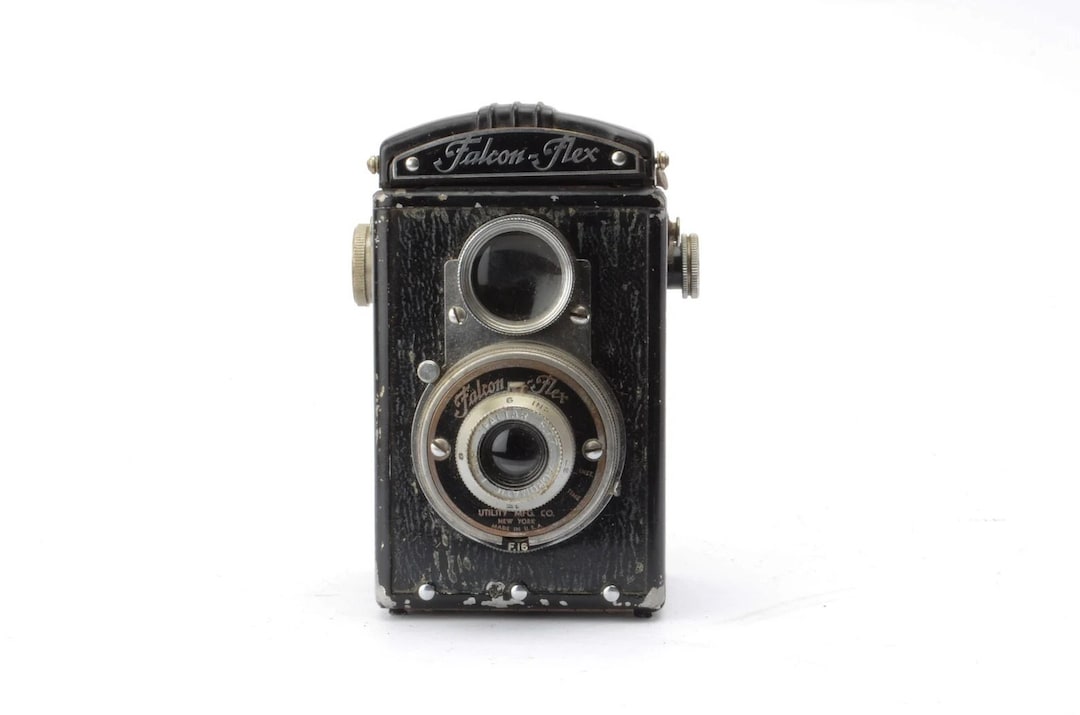 Antique Utility MFG Co. Falcon Flex TLR Camera || as is || 1930’s - Etsy