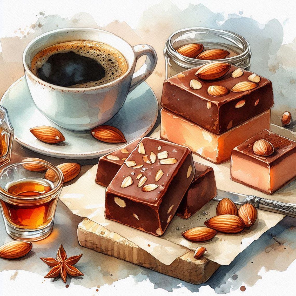 Jamocha Almond Fudge Flavored Coffee - Etsy