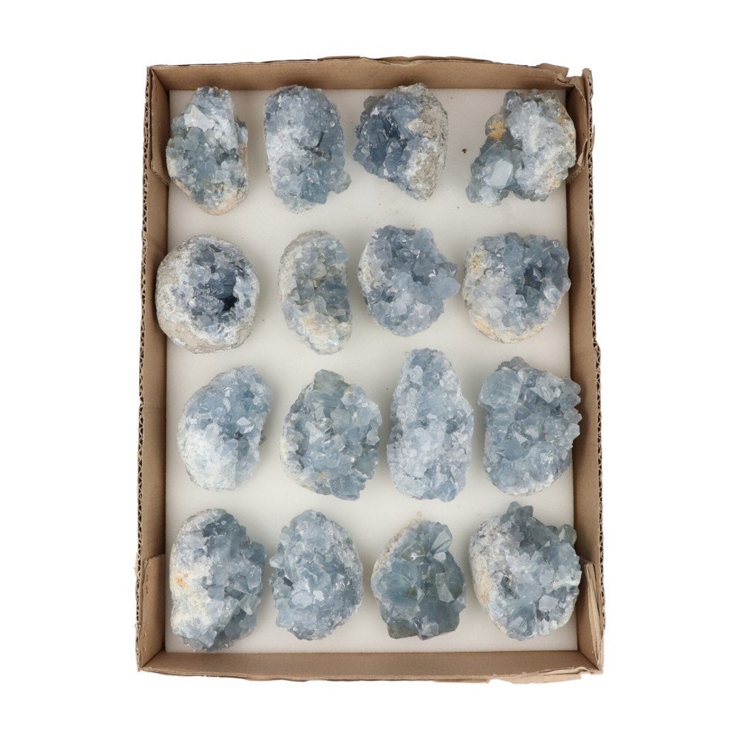 Celestine Crystal Rock Formation 1x, Celestite, Unique & Special ...