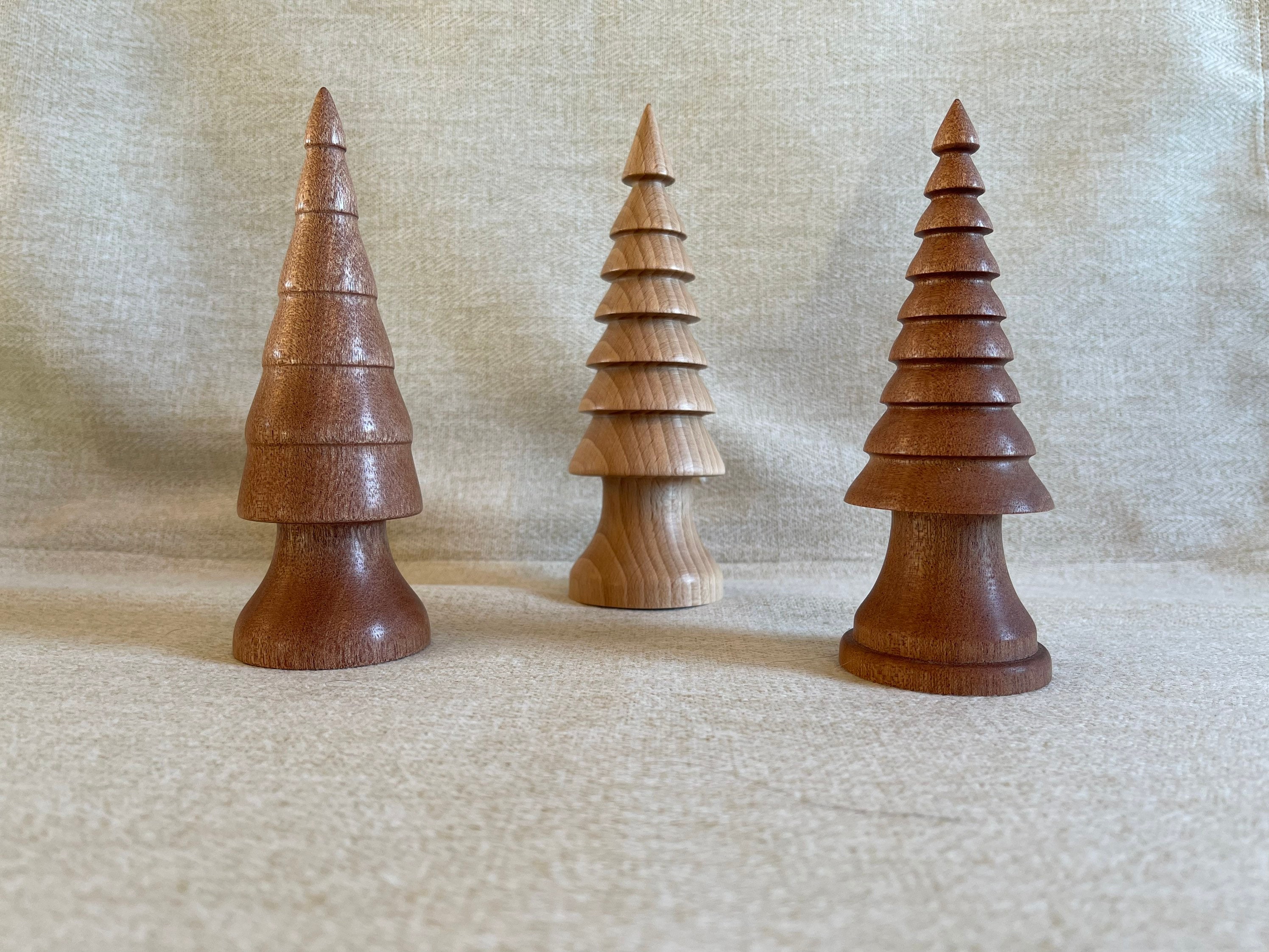 Christmas Tree Christmas Woodturning Scotland - Etsy