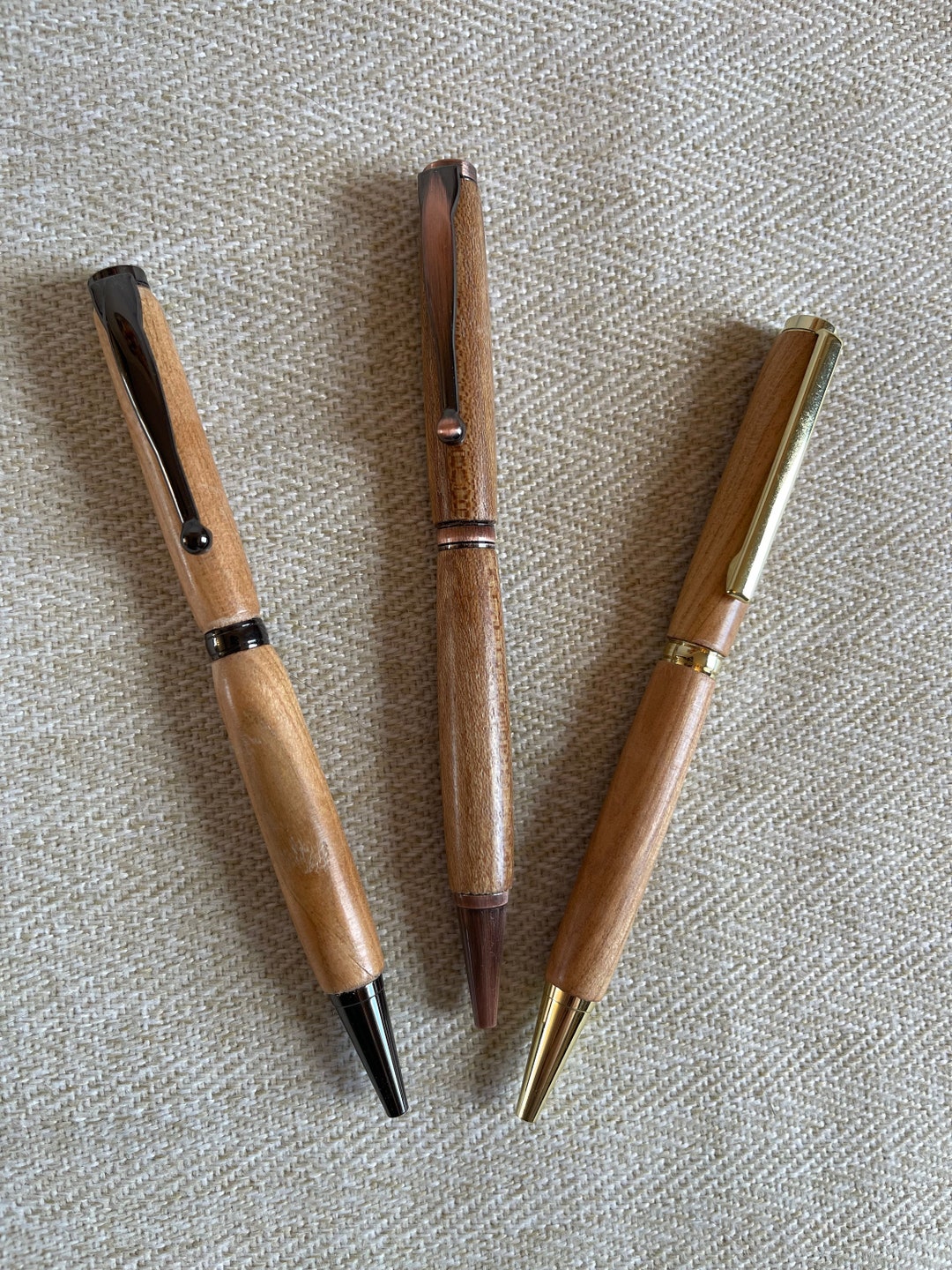 Wooden Pens & Pencils Handmade Woodturning Scotland - Etsy