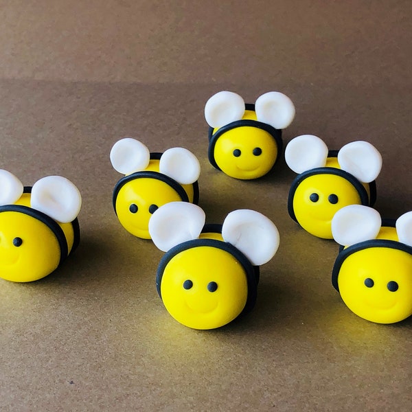 Fondant Bumble Bee - Etsy