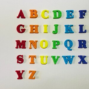 Fondant Edible Letters for Birthday Cake or Cupcake Decorations Any ...