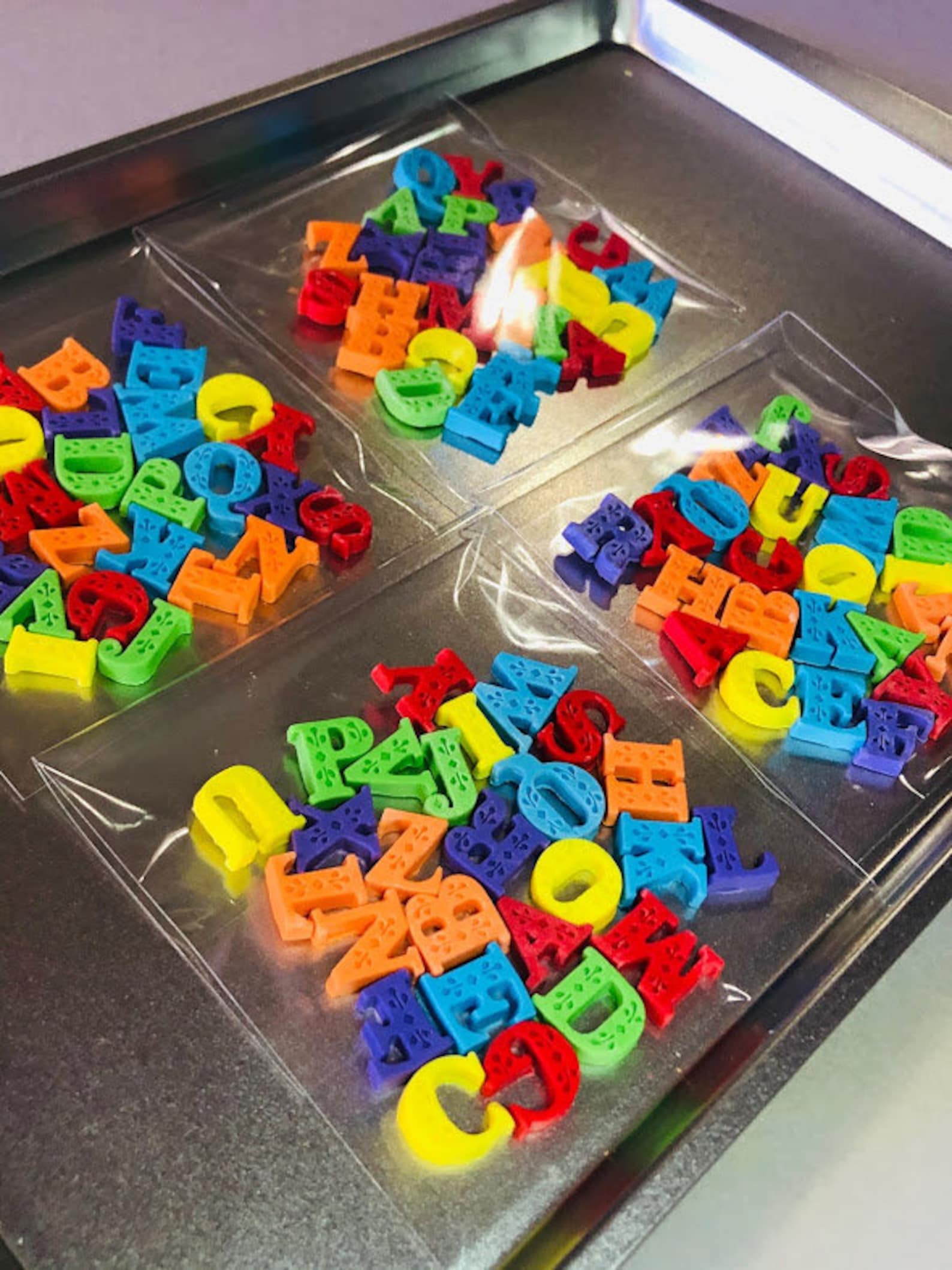 Fondant Edible Letters for Birthday Cake or Cupcake | Etsy