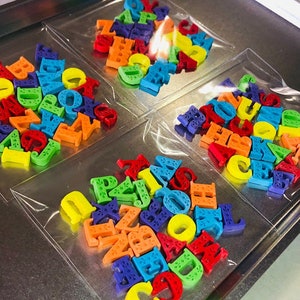 Fondant Edible Letters for Birthday Cake or Cupcake Decorations Any ...