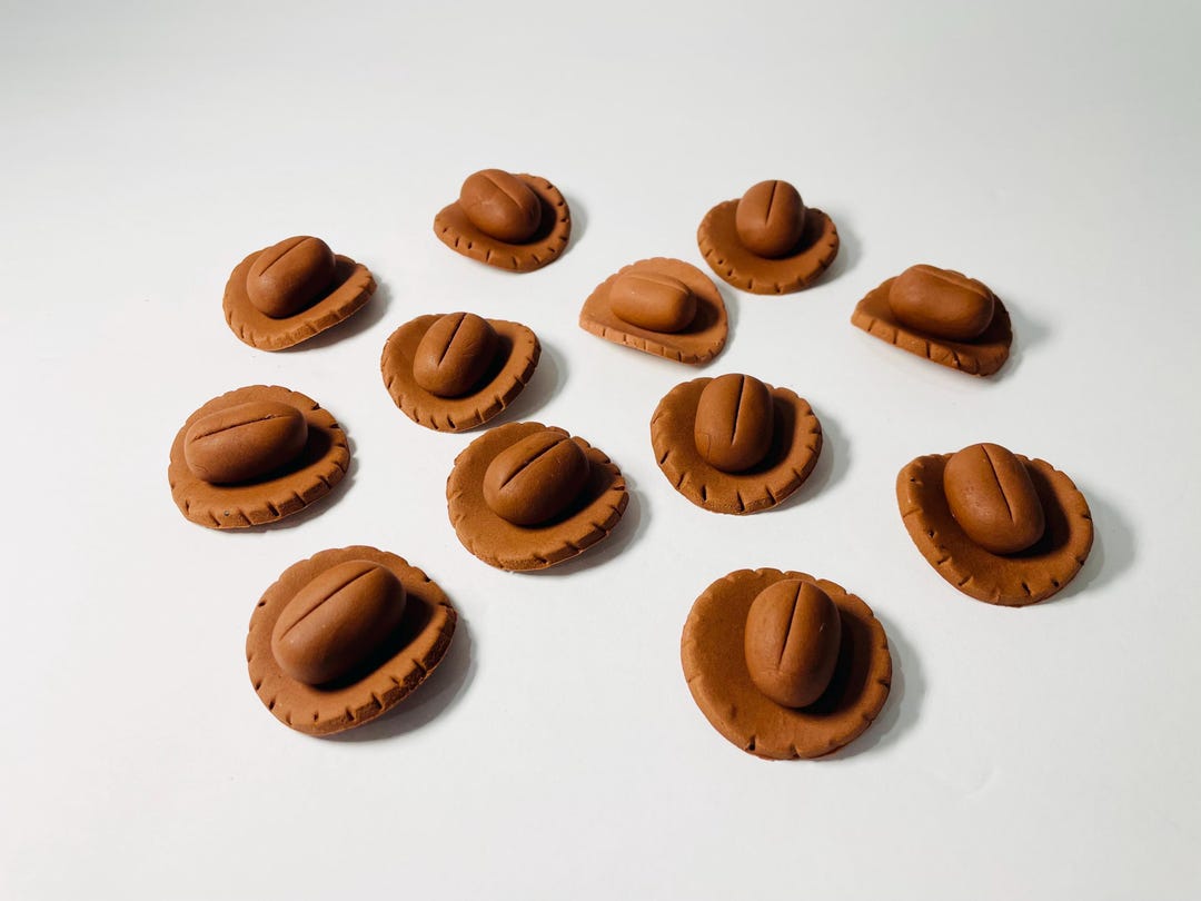 Small Fondant Cowboy Hats - Western Cowboy Toppers - Vegan and Nut Free ...