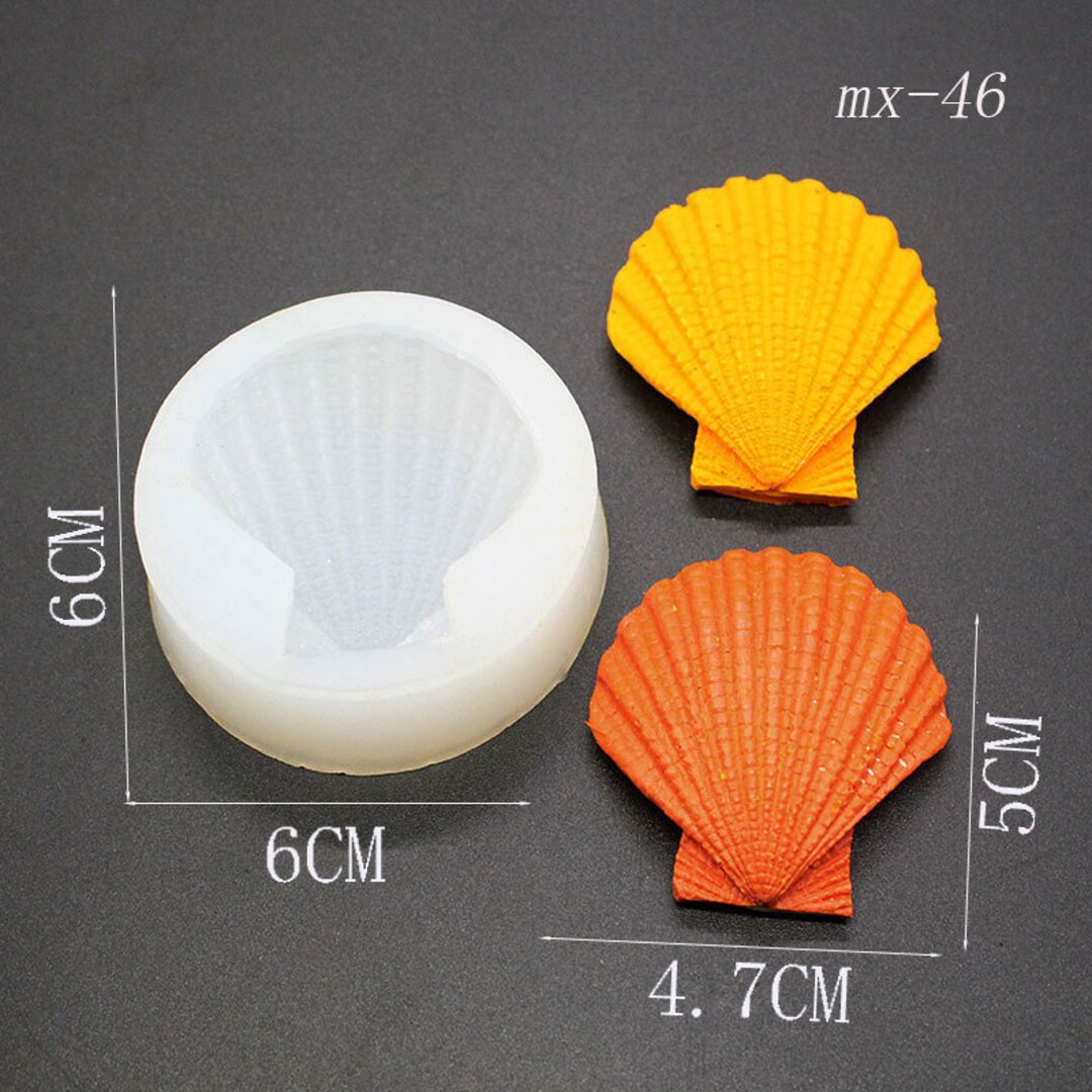 Sea Shell Fondant Silicone Seashell - FAST SHIPPING - Etsy