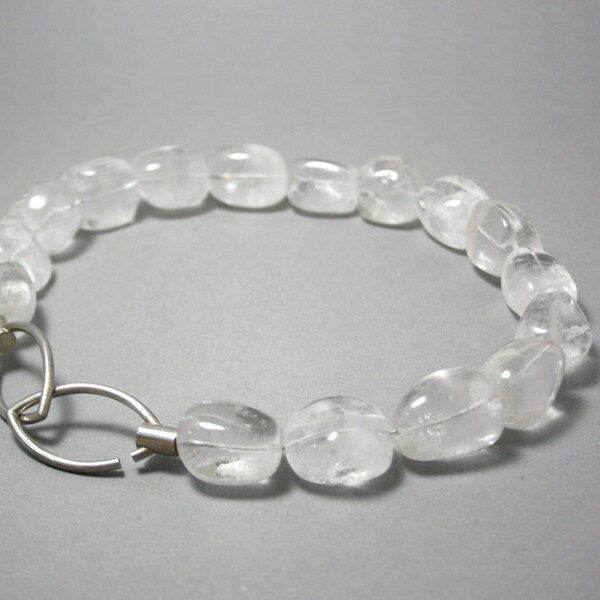 Rock Crystal Necklace - Etsy