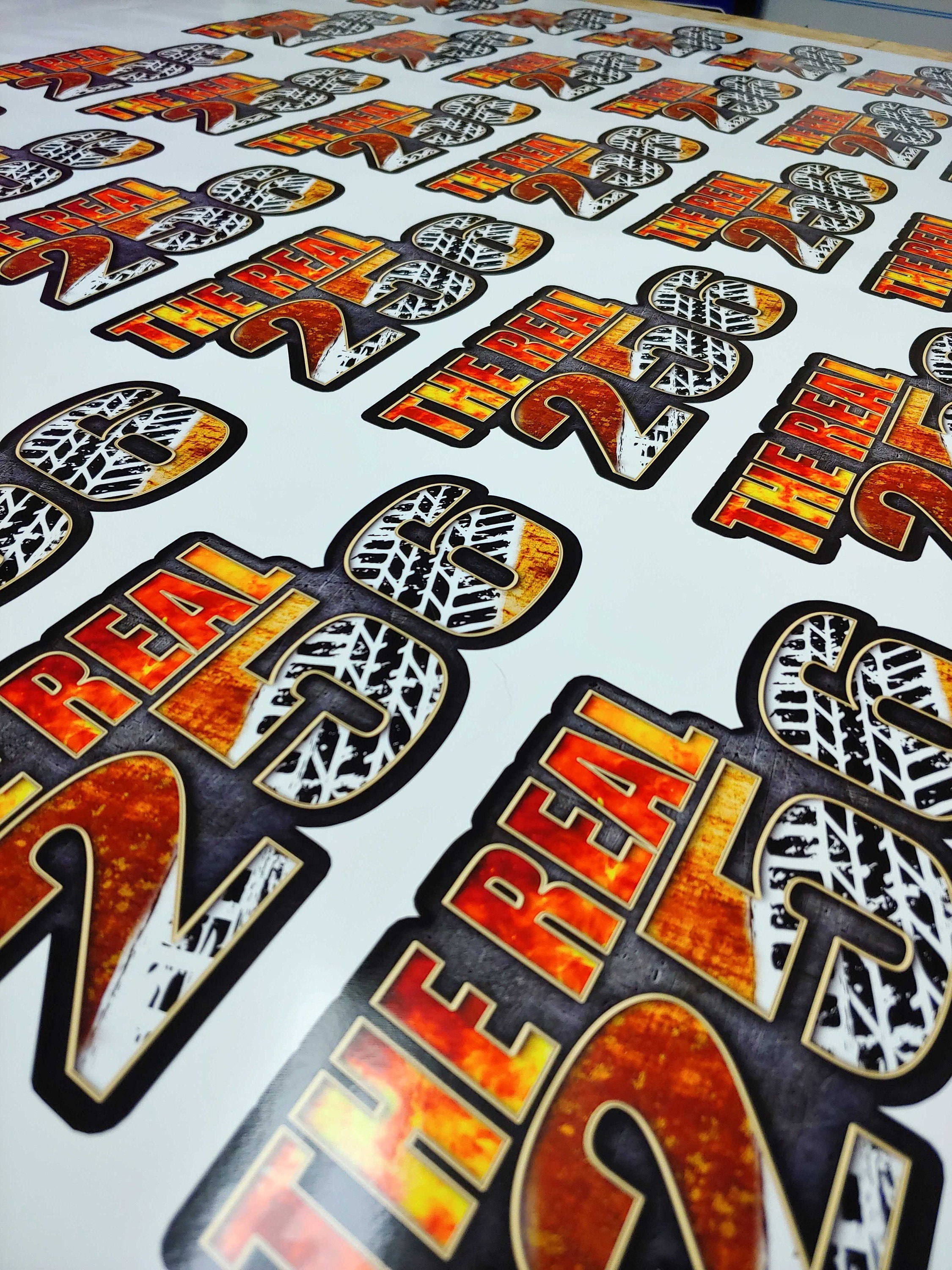 Custom Vinyl Sticker Cut to Any Shape We Print Any Image or - Etsy