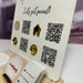 Custom Logo Social Media & Square Reader Holder Booth Display Market ...