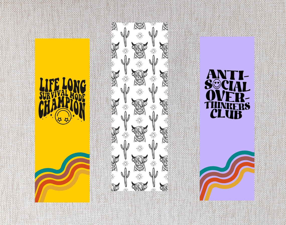 Bookworm Bookmark Groovy 90s Pop Friends Gift Book Club Student Special ...