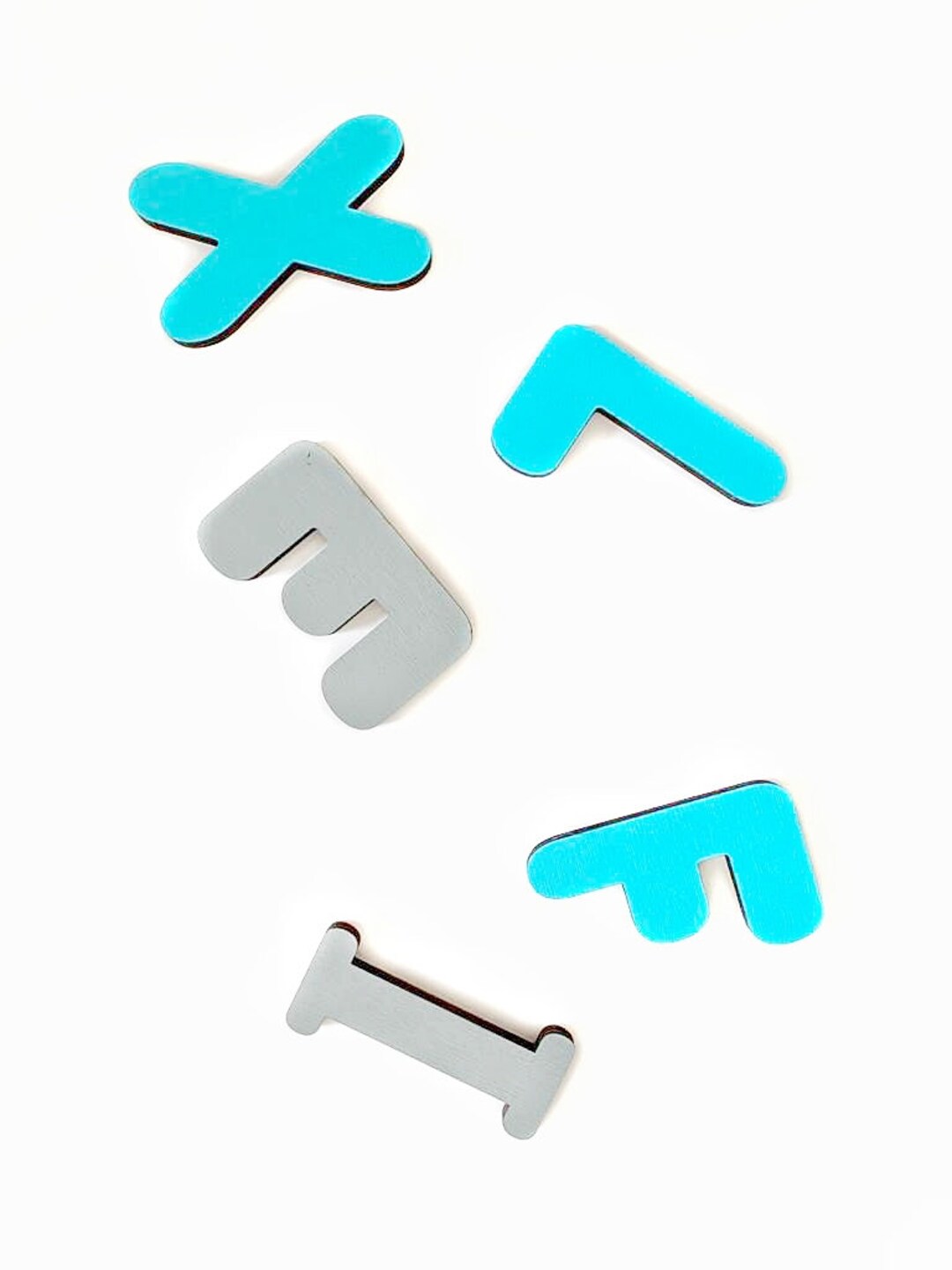 Name Puzzle Extra Letters/ Lost Letters/ Chewed Letters - Etsy