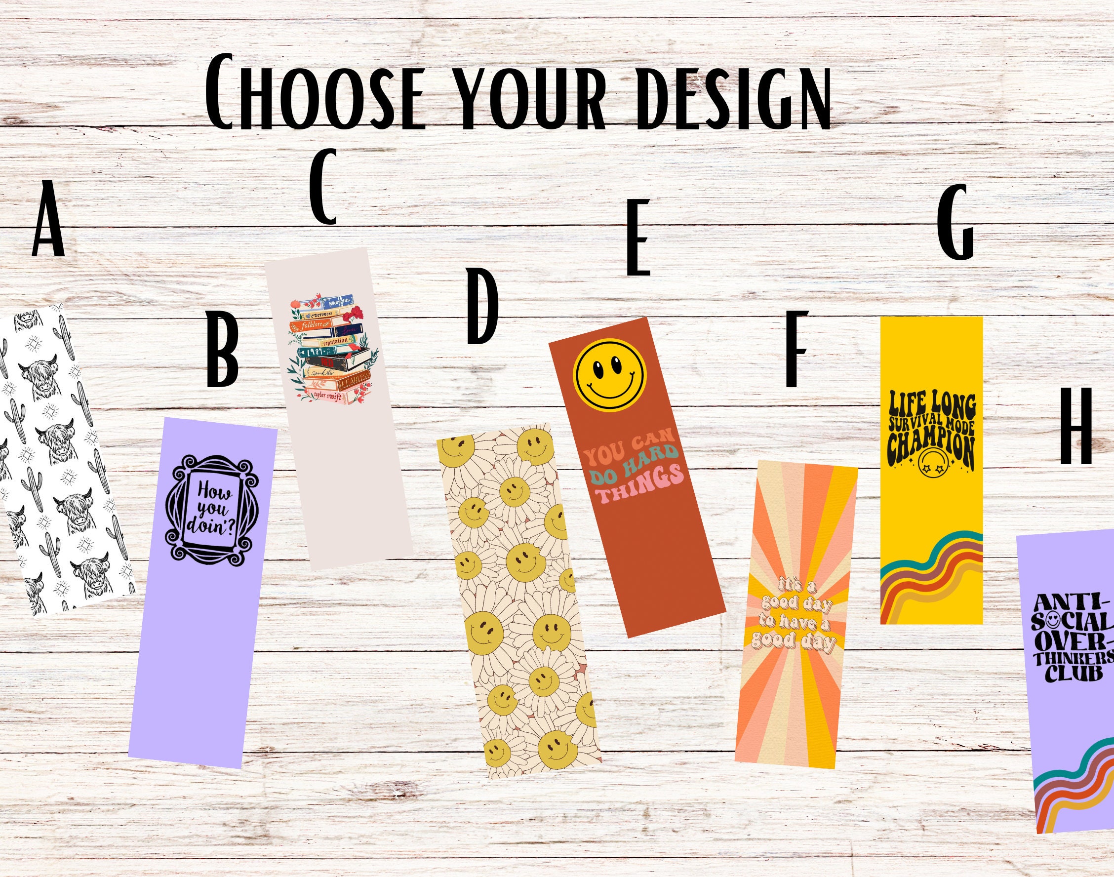 Bookworm Bookmark Groovy 90s Pop Friends Gift Book Club Student Special ...