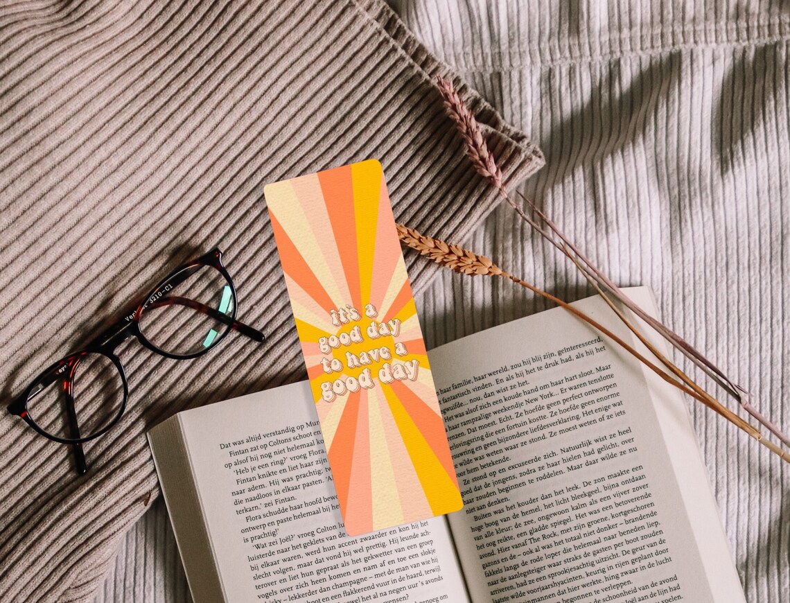 Bookworm Bookmark Groovy 90s Pop Friends Gift Book Club Student Special ...