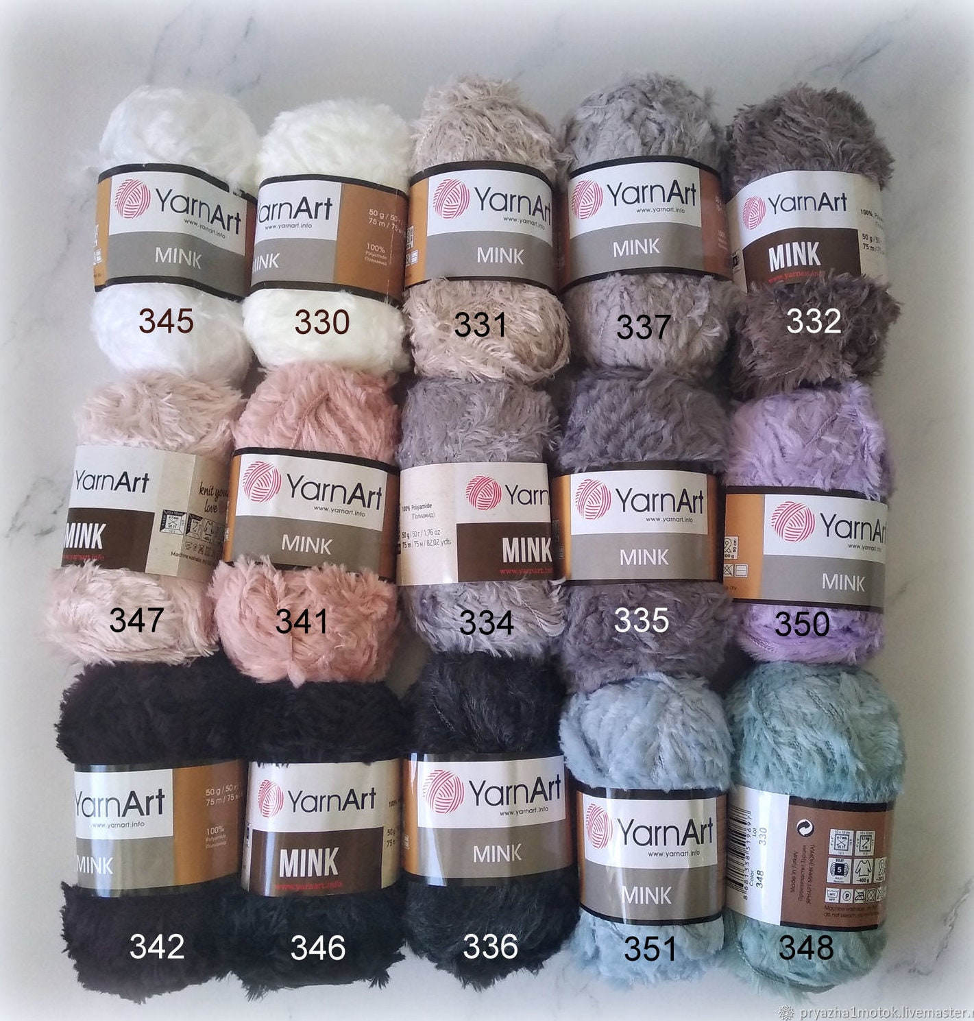 Yarnart Mink Amigurumi Dolls and Animal Toys Yarn Soft Yarn - Etsy