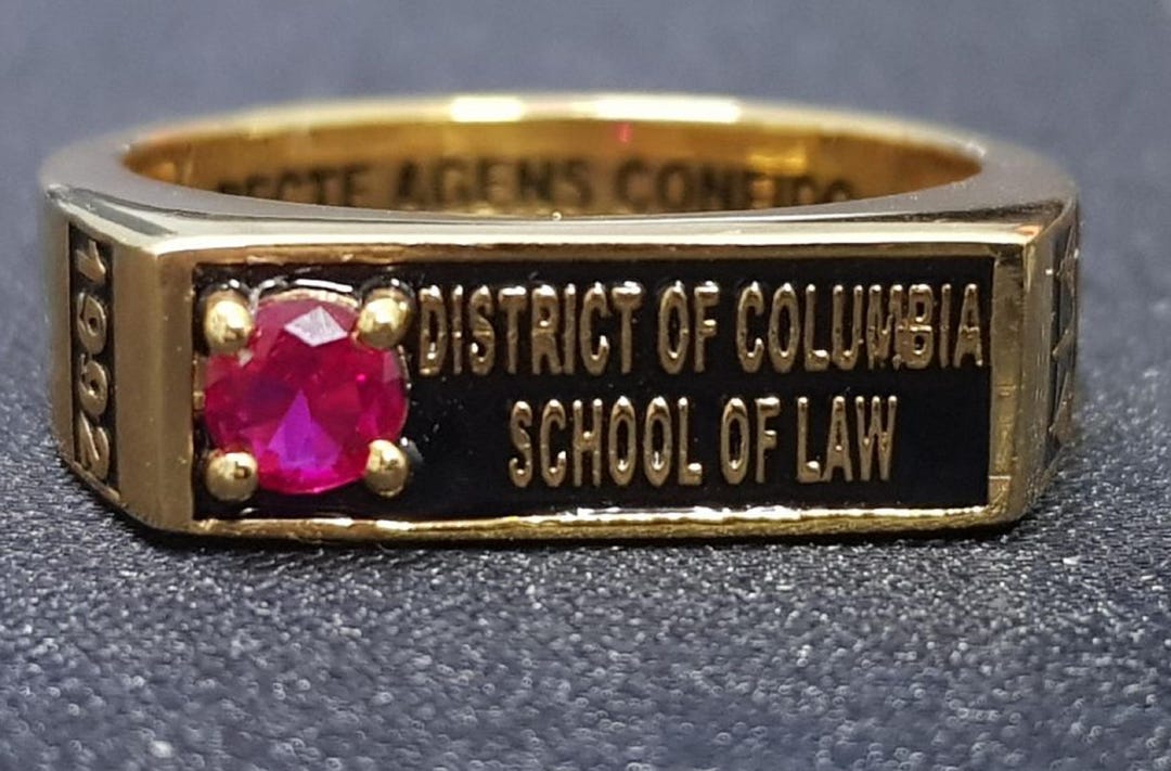 Graduation High School Class Ring for Men – Custom Made University ...