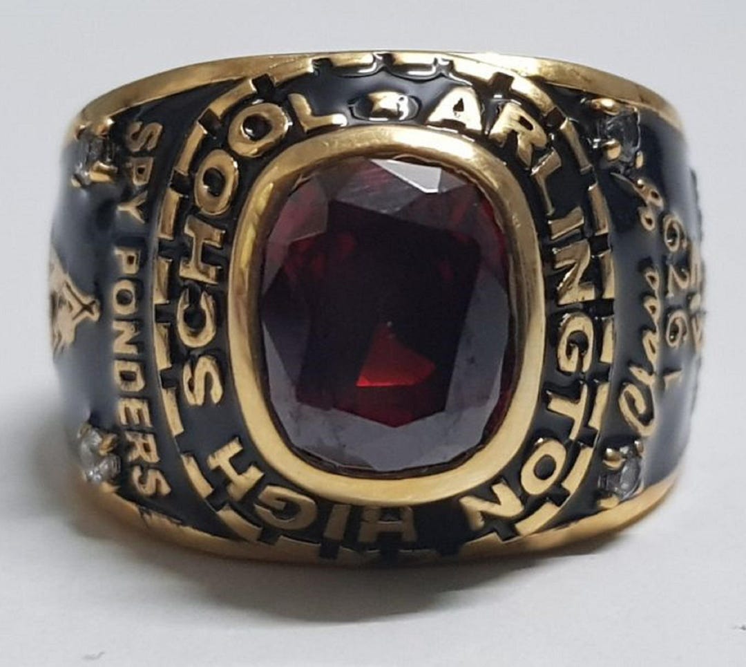 Custom High School Class Ring College Graduation Ring Personalized 2026 ...