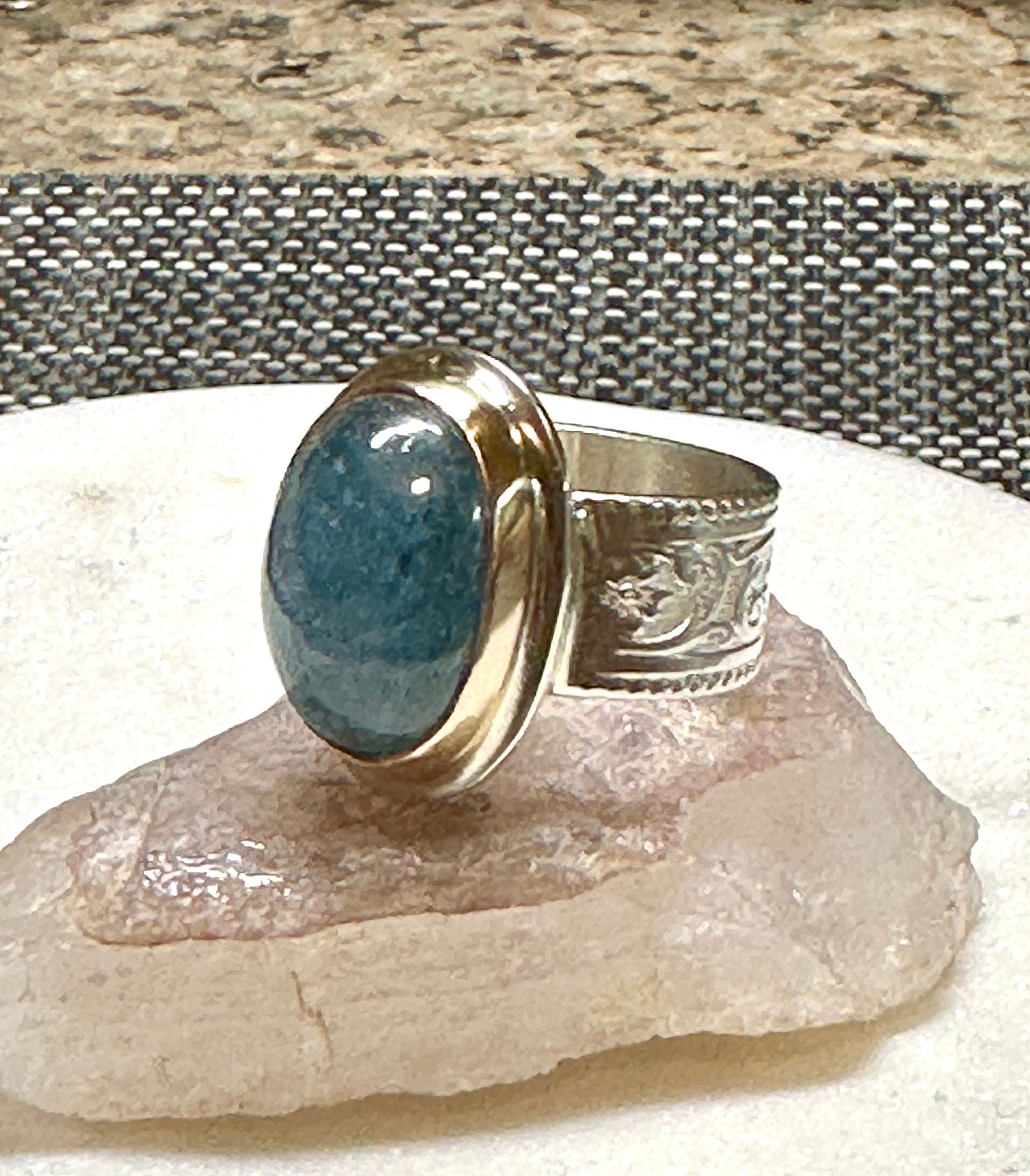 Blue Kunzite Ring - Etsy