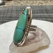 Long Turquoise Ring - Etsy