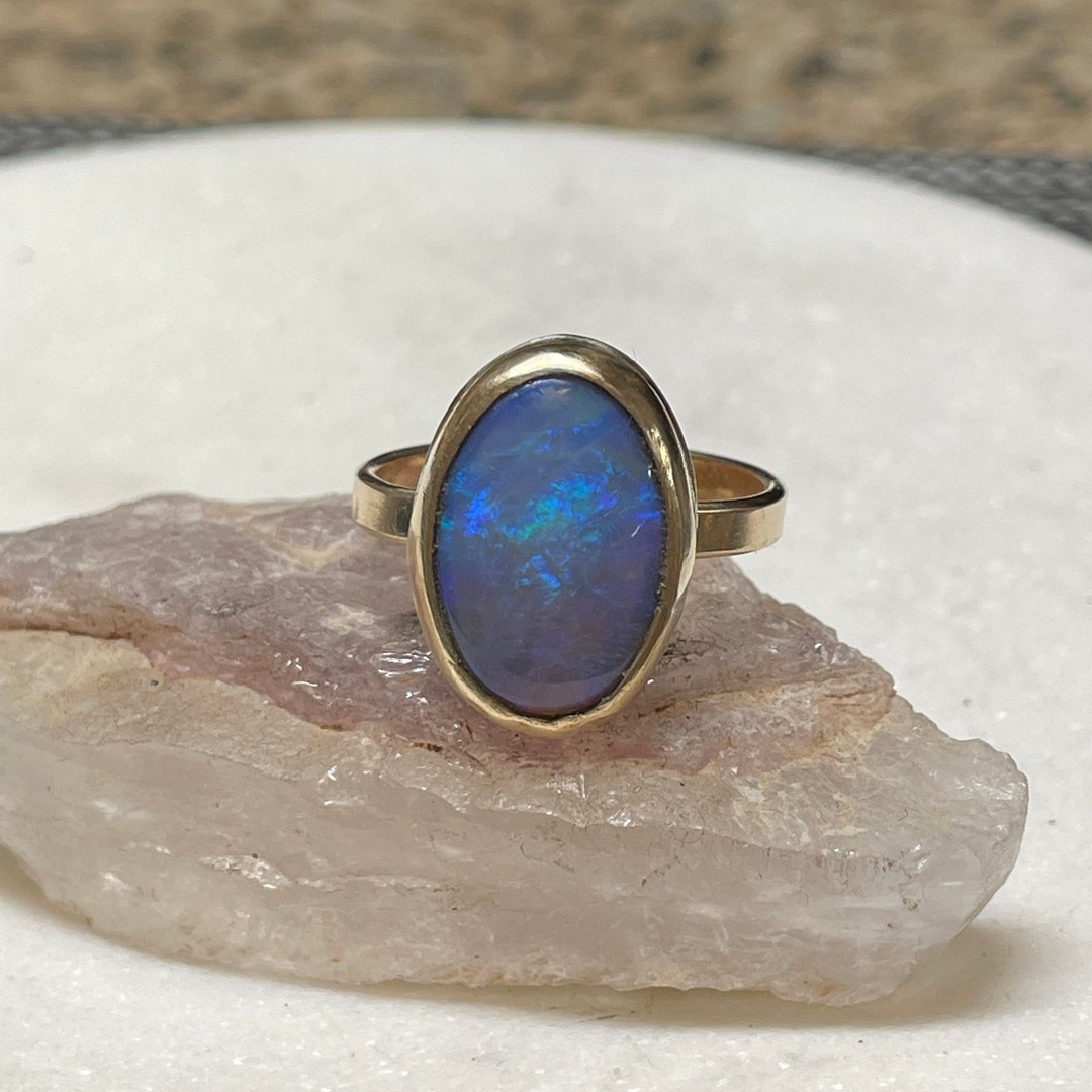 Absolutely Stunning Opal Ring - Etsy