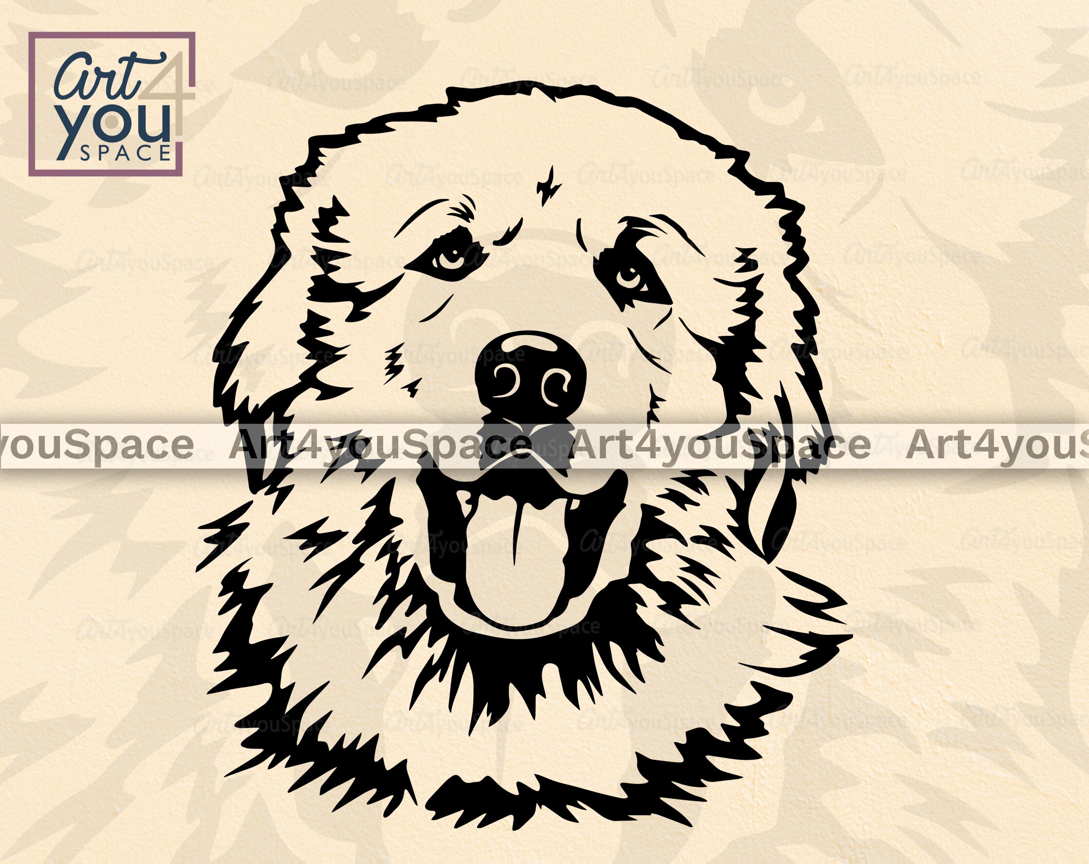 Great Pyrenees Dog Svg Cricut Valentine Heart Glasses Face | Etsy