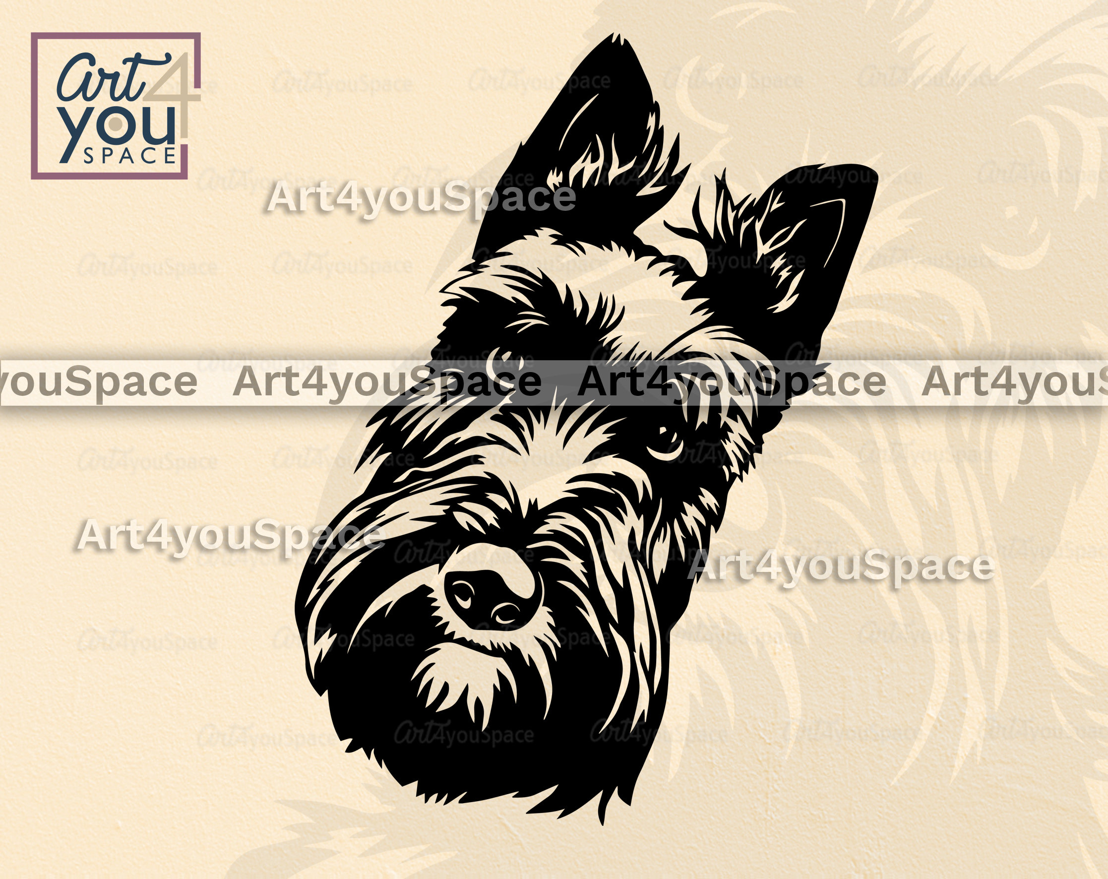 Scottish Terrier SVG Dog Svg Files for Cricut Scottie | Etsy Australia