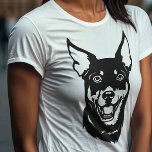 Australian Kelpie Dog Svg Files for Cricut, Face Clipart, Vector ...