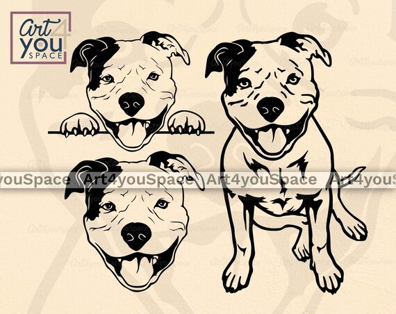 Urns & Memorials Pet Supplies American Pit Bull Svg File fourth of July ...