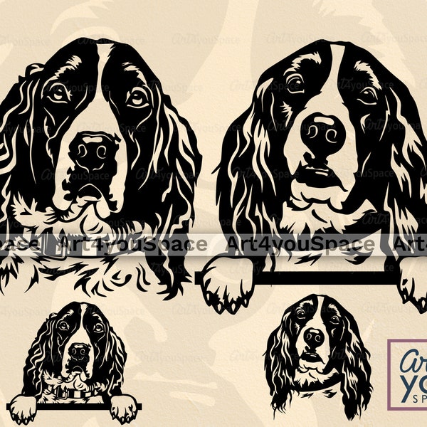 Springer Spaniel - Etsy