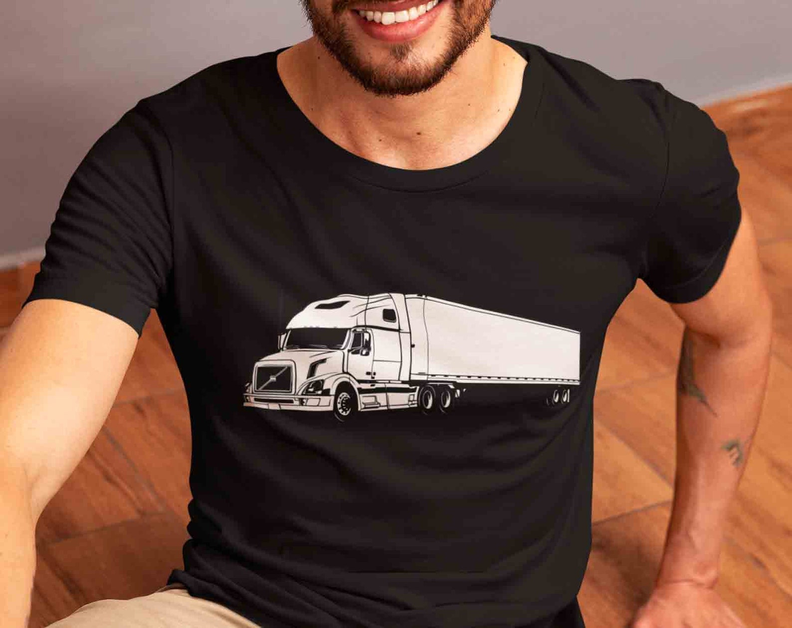 Semi Trailer SVG Files for Cricut, Tractor Truck Clipart, Moving Car ...