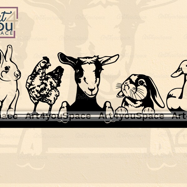 Rabbit Beagle Logo - Etsy