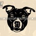 English Staffordshire Terrier SVG Dog Cricut Project Download, Staffie ...