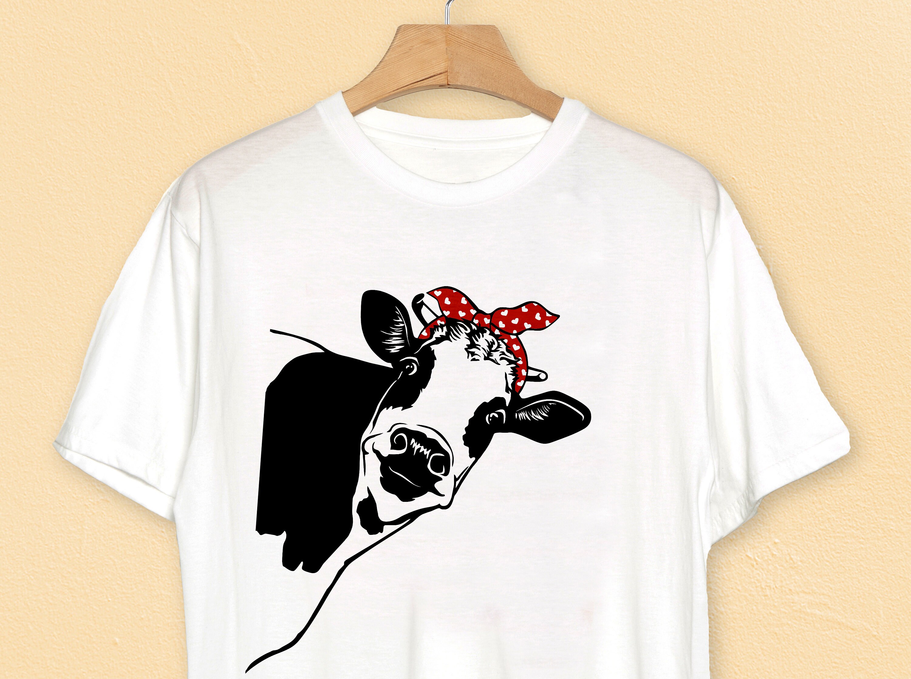 Heifer Svg Dairy Cow Png Bandana Svg Files for Cricut Peek - Etsy