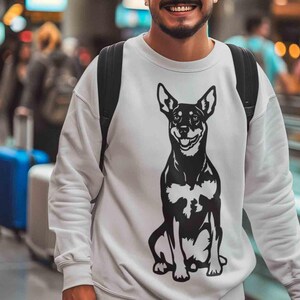 Australian Kelpie Dog Svg File for Cricut, Cnc Laser DXF Vector Art ...